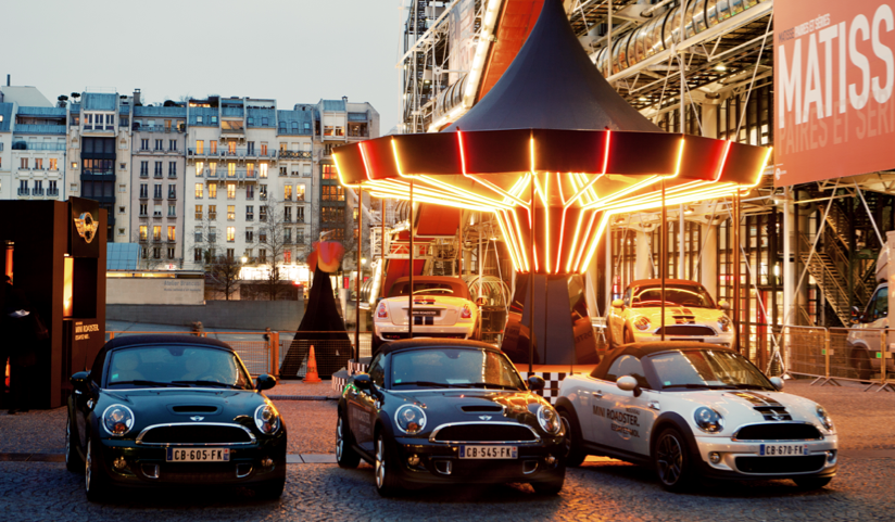 MINI : un tour de manège à bord de la nouvelle Roadster à Paris !LLLLITL