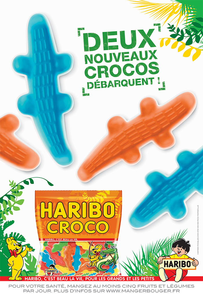Haribo : 2 nouveaux crocodiles débarquent en France ! #InvasionCrocoLLLLITL